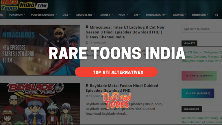 Rare Toons India – Anime Hindi Download | Top RTI Alternatives ...
